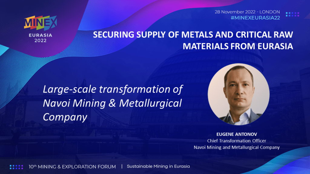 Transformation program of Navoi Mining and Metallurgical Company ...